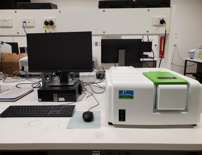 PerkinElmer | Lambda 365 | UV-Vis Spectrophotometer | UNSW Mark Wainwright Analytical Centre